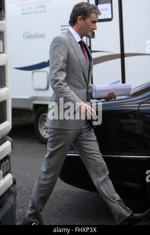 Contrôles de David Tennant et script va sur le plateau de St Trinian's ...