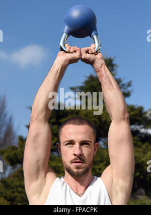 Oer-Erkenschwick (Allemagne). Mar 11, 2016. Modèle transgenre Benjamin ...