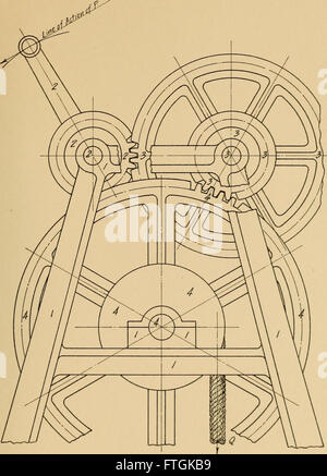 Notes sur le dessin mécanique, la Statique graphique, conception de ...