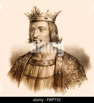 Childebert III, appelé le juste, 670 et 683-711, roi mérovingien des ...