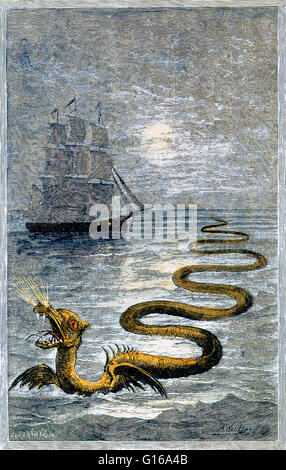 Folklore - serpent de mer Photo Stock - Alamy