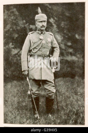 Photographie de l'empereur Guillaume II (1859-1941) Roi de Prusse et l ...