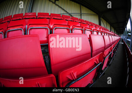 Vue générale sur Crabble Athletic Ground, stade de Dover Athletic Photo ...