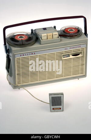 technics, magnétophones, magnétophone portable Philips « All transistor ...