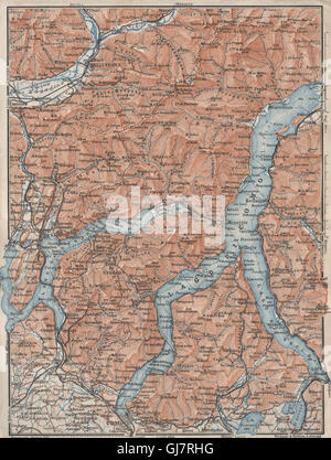 Les lacs italiens. Lago di Como Lecco Annone Pusiano. Bergame. D ...