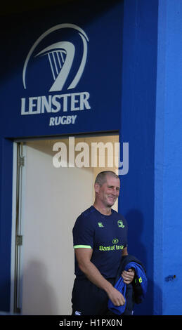 Leinster Senior Coach Stuart Lancaster au cours de la journée des ...