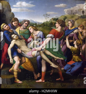 Art italien, la déposition de la peinture du Christ Renaissance, par ...