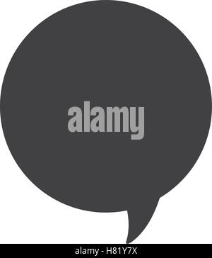 L'icône de la bulle. Message de communication et de discussion à thème ...