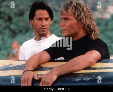 Keanu Reeves & Patrick Swayze film: Point Break (USA/JP 1991 ...