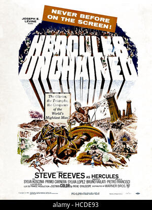 HERCULES UNCHAINED, (aka Ercole e la Regina di Lidia), à partir de la ...