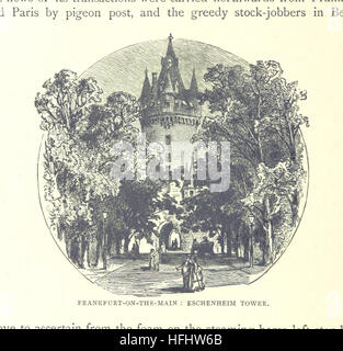 L’image montre « le Rhin, de sa source à la mer », une représentation ...