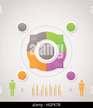 Les diagrammes et les pictogrammes infographique Photo Stock - Alamy