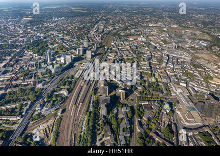Ville d'Essen, Allemagne, centre-ville, quartier des affaires, l'hôtel ...