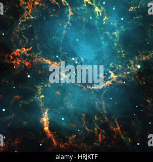 Nébuleuse du Crabe, M1, NGC 1952, un taureau Photo Stock - Alamy