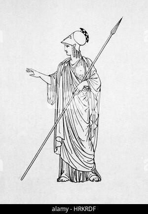 Minerva : ancienne déesse romaine de la sagesse, patronne des arts, le ...