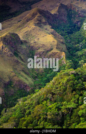 Panama paysage avec forêt tropicale dans les montagnes du parc national ...