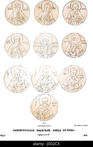 Cette illustration historique du manuscrit Drevnosti RG représente des ...