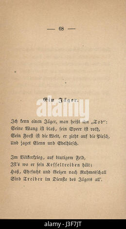 'Fontane Gedichte' (poèmes de Fontane) est un recueil de poèmes de ...