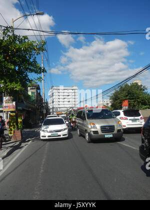 Une vue de l'autoroute Marcos et de l'avenue Amang Rodriguez, qui sont ...