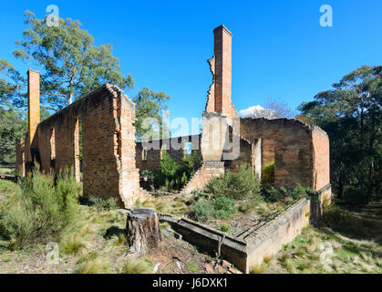 École d'Arts de ruine Joadja Ghost Town, une mine de schiste kérosène ...