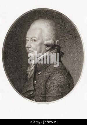 Jean-Georges Noverre, portrait. Chorégraphe français, écrivain et ...