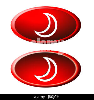 Bouton graphique lune pictogramme Pictogramme symbole commercial ...