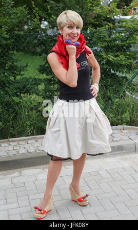 Monika Ehrhardt-Lakomy (épouse de Reinhard Lakomy Photo Stock - Alamy