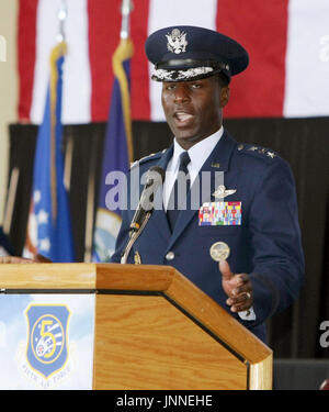 Lt. Gen. Edward A. Rice, new commander of U.S. Forces Japan, makes the ...