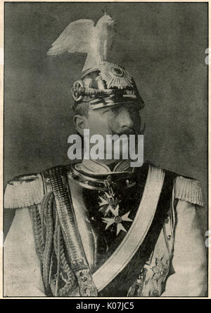 L'empereur Guillaume II (1859-1941), Empereur d'Allemagne et roi de ...