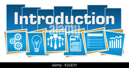 Présentation Introduction Titre Photo Stock - Alamy