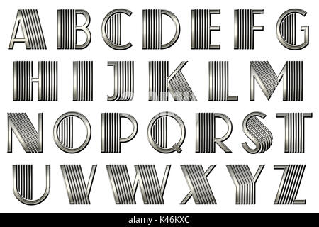 Alphabet Lettres typographie numérique Collection Collection Photo ...