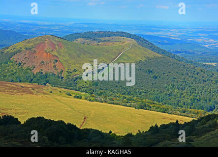 France, Puy de Dome, le Parc Naturel Régional des Volcans d'Auvergne ...