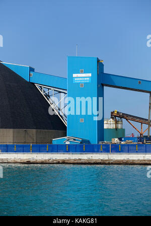 Mine Goderich La plus grande mine de sel, le lac Huron Canada l'accueil ...