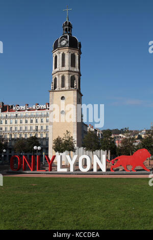 LYON, FRANCE, 26 OCTOBRE 2014 : OnlyLyon est le mot de marque de la ...