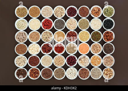 Concept d'aliments de santé pour une alimentation riche en fibres avec ...