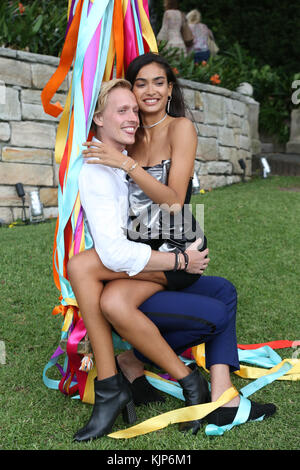 Le 24 novembre 2017. Sydney, Australie. Louise van de Vorst arrive sur ...