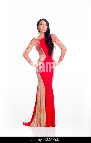 DORAL, FL - le 23 janvier : Aiday Issayeva, Miss Kazakhstan 2014 pose ...