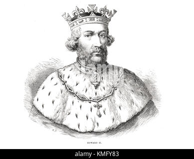 Le roi Édouard II d'Angleterre Photo Stock - Alamy