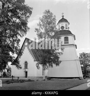 L'église de Arbrå en Suède est une structure religieuse historique ...