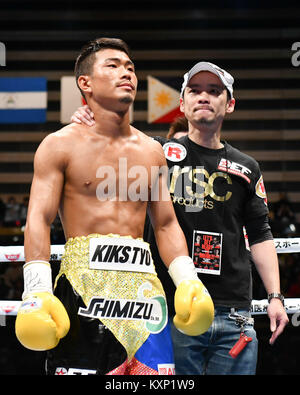 Tokyo, Japon. 31 Dec, 2017. (L-R) Milan (PHI) Melindo, Ryoichi Taguchi ...