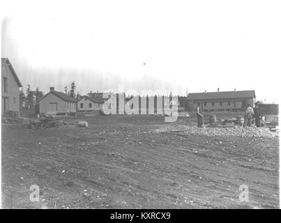 Bâtiments et de la construction de Fort Flagler extrémité nord de l'île ...