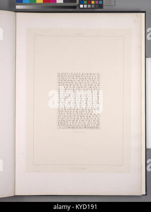 Persépolis. Palais no. 2. Inscription sur le mur de soutènement ...