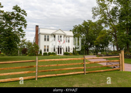 Belle ferme et ferme américaine Photo Stock - Alamy