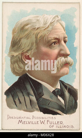 Melville W. Fuller de l'Illinois, de la série Presidential ...