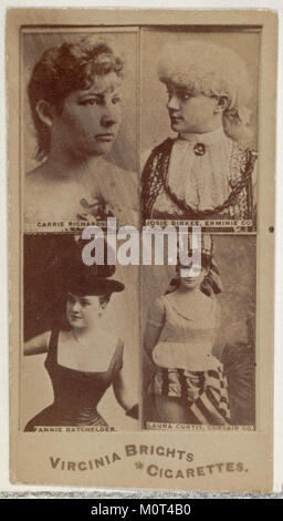 Fannie Batchelder, de la série Actors and Actresses (N145-8) publiée ...