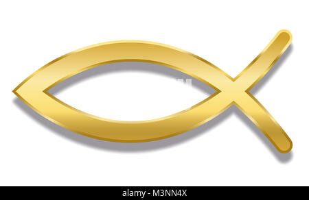 Jésus symbole poisson. signe des poissons, un symbole de l'art chrétien ...