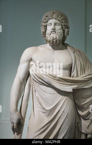 Esculape Dieu de la médecine ROMAINE Rome Italie Photo Stock - Alamy