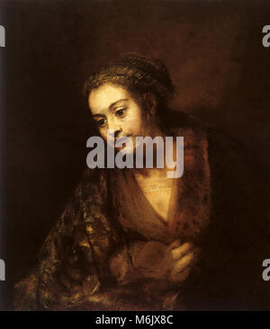 Rembrandt van Rijn, Hendrickje Stoffels (1626-1663), partenaire de ...