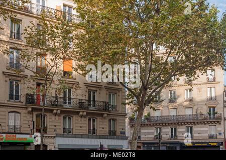 Paris, 18ème arrondissement, 41 rue Ordener, bâtiment où vivait le ...