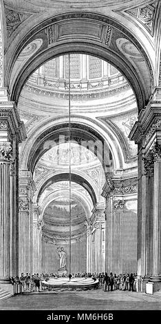 Pendule de Foucault au Panthéon de Paris, France Photo Stock - Alamy